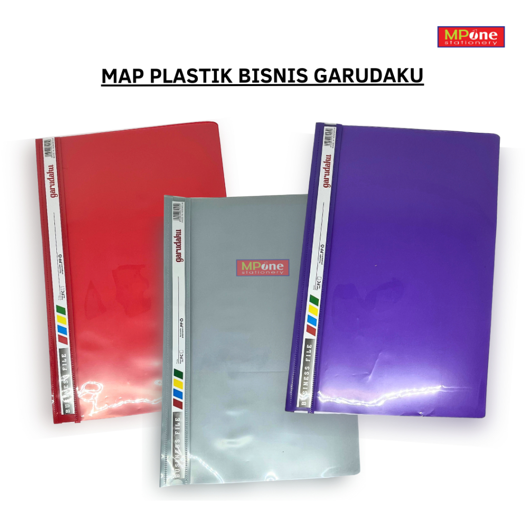 (1 Lsn) Business Files / Business Folders / Folio Size Plastic Folders ...