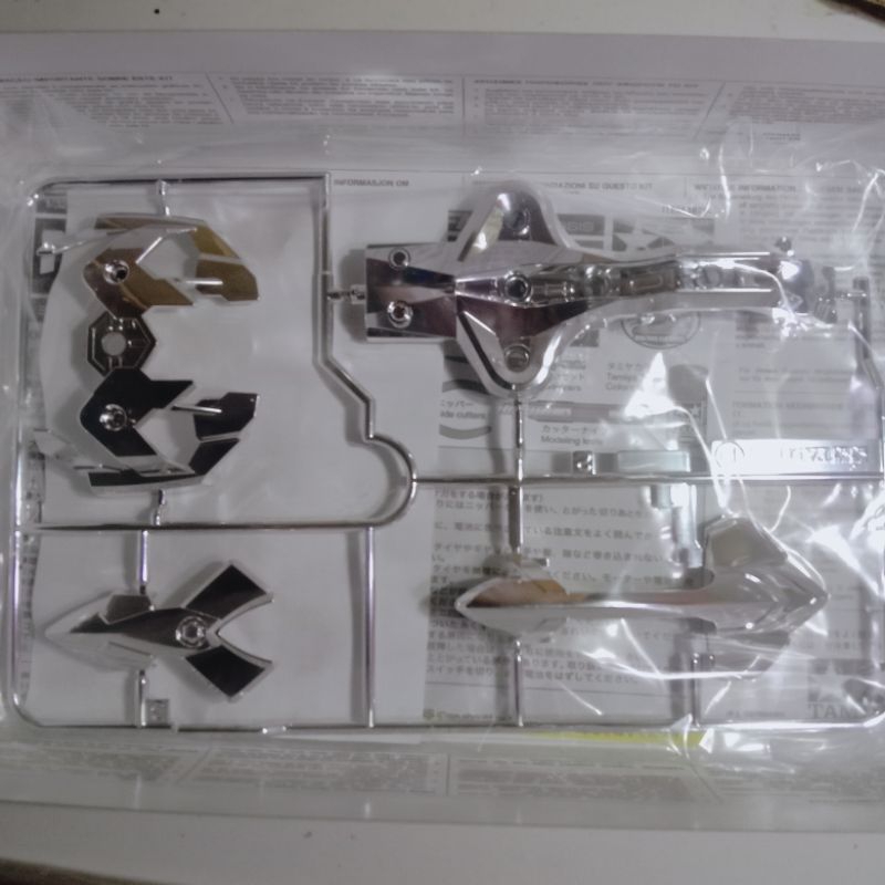 Body mach frame metallic silver | Shopee Malaysia