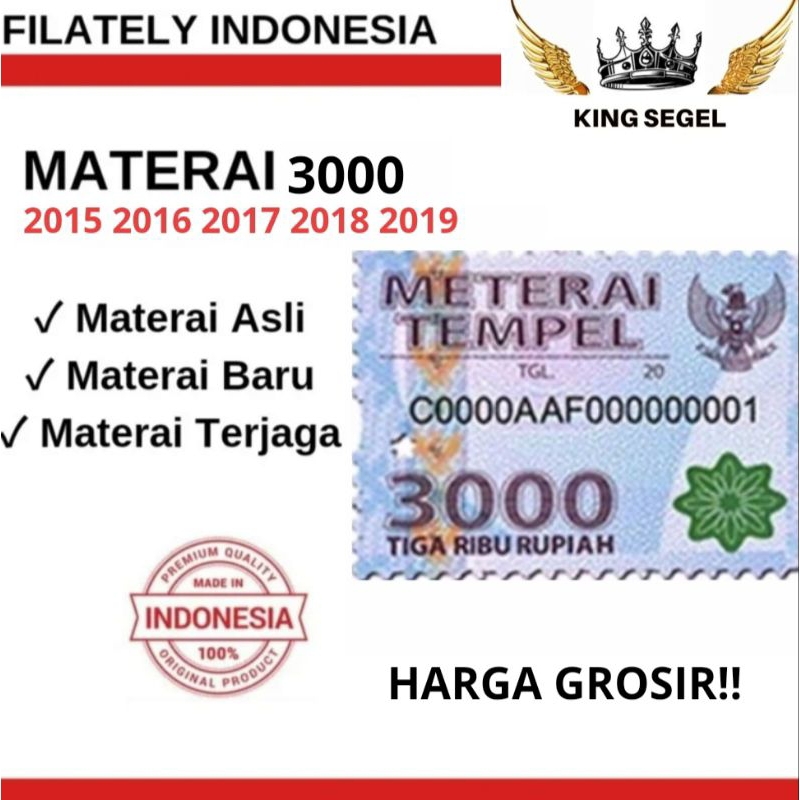 MATERAI 3000 Year 2015 2016 2017 2018 2019 2020 2021 (NEW) | Shopee ...