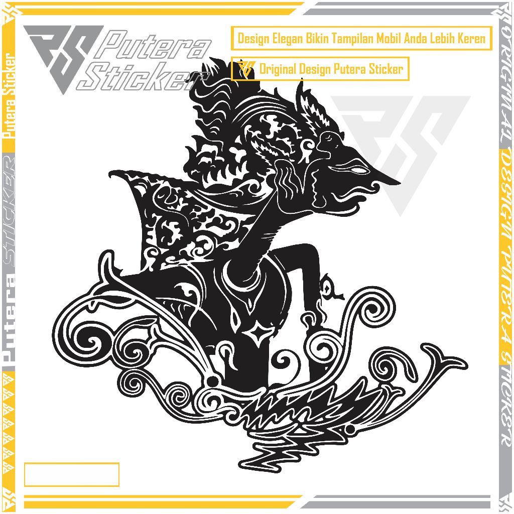 Cutting arjuna Puppet Car Sticker cutting arjuna Puppet Car Sticker | Shopee Malaysia