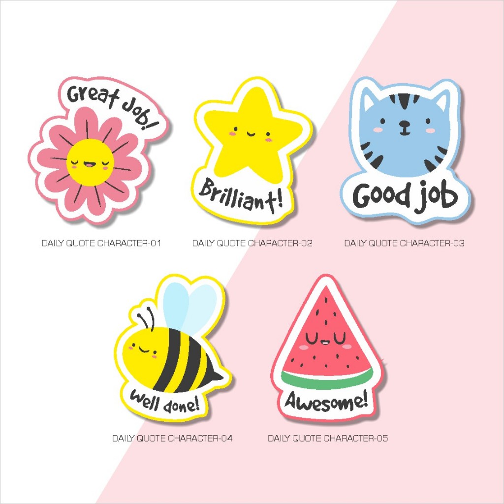 Hinding Decorations Home Wall Decorations Daily Quote Craracter ...