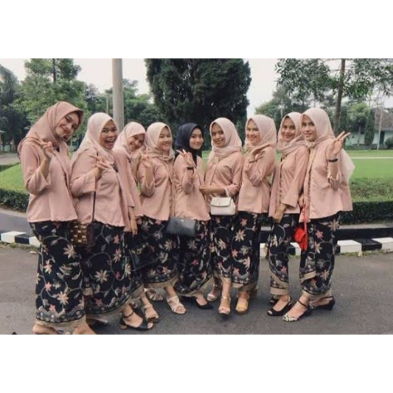 HITAM PUTIH Ready KEBAYA KARTINI ENCIM KUTUBARU FLOY BUSUI ENCIM JUMBO ...