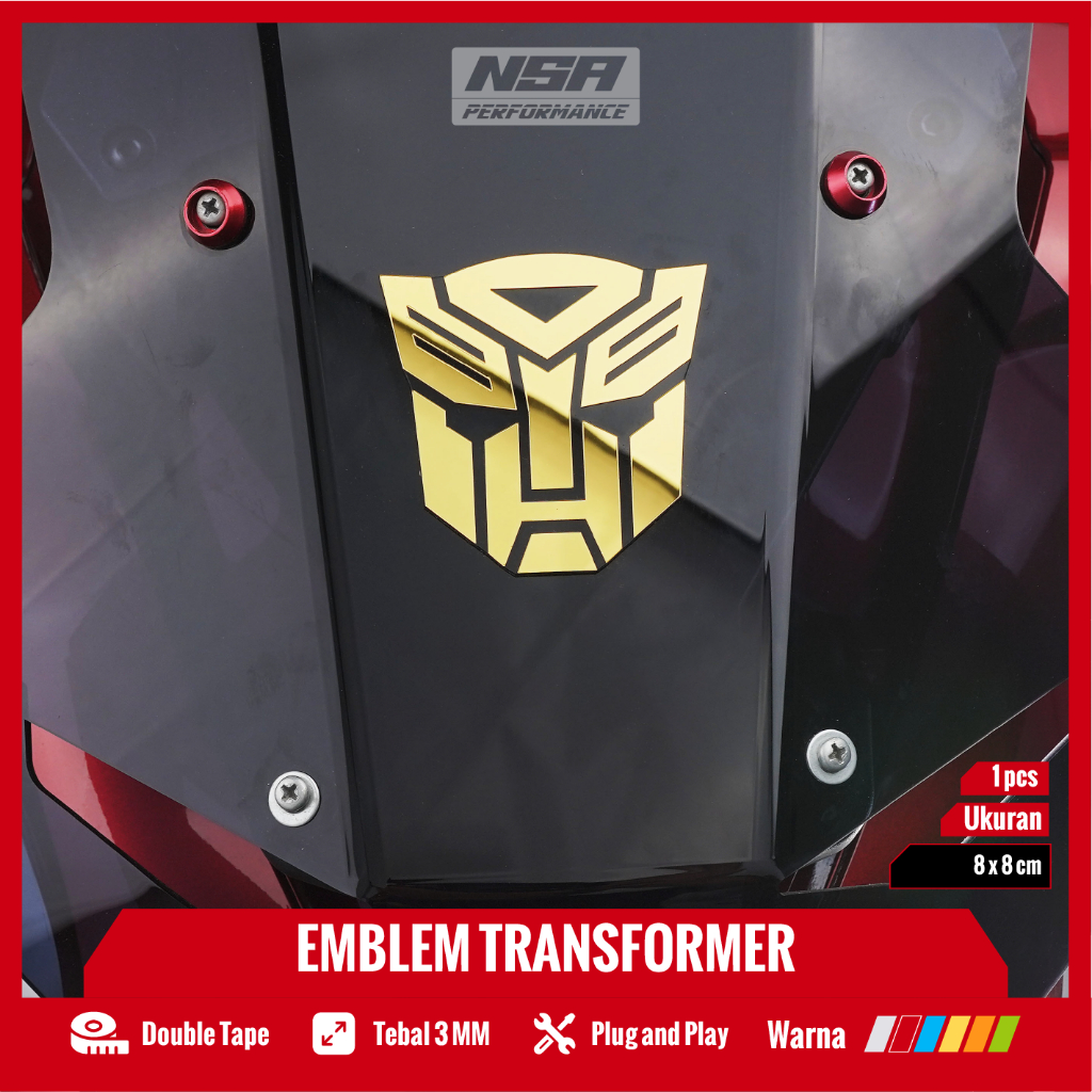 NSA EMBLEM TRANSFORMERS LOGO TRANSFOMERS EMBLEM 3D RAISED LOGO EMBLEM ...