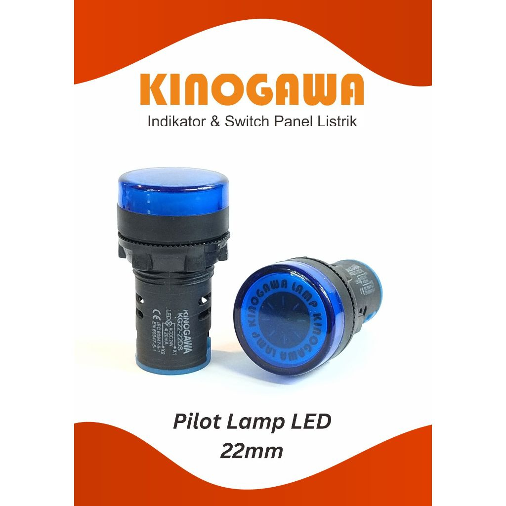 Pilot Lamp 22mm 24V Blue - Indicator Lamp 22mm 24V Blue | Shopee Malaysia