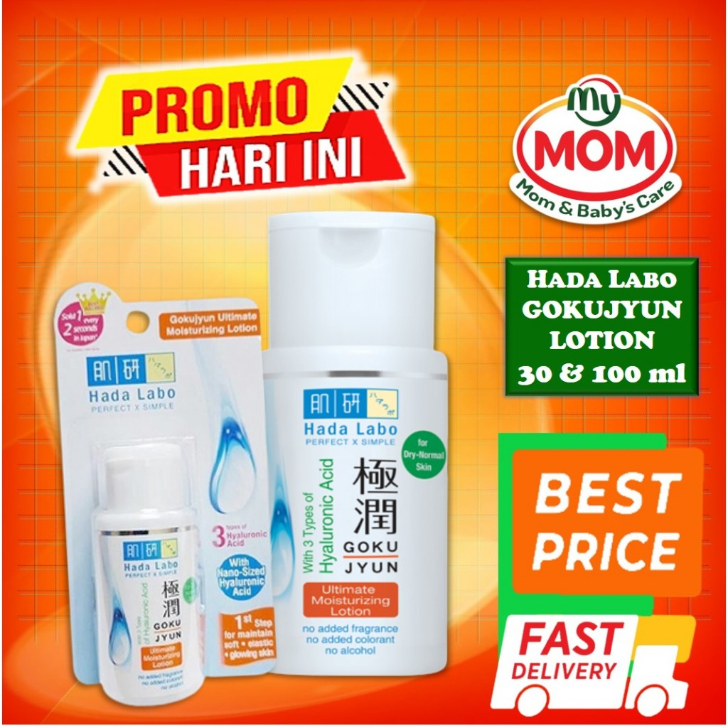 Hada LABO Gokujyun Lotion 30ml & 100ml | Hadalabo Gokujun | Lotion | Face Moisturizer | My Mom ...