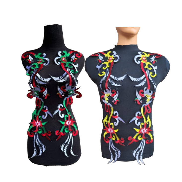 Embroidered DAYAK SANGKARUT MOTIF | Shopee Malaysia