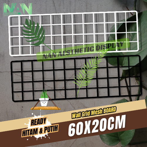 Ram grid wall 60x20cm decorative iron and wall decoration display ...