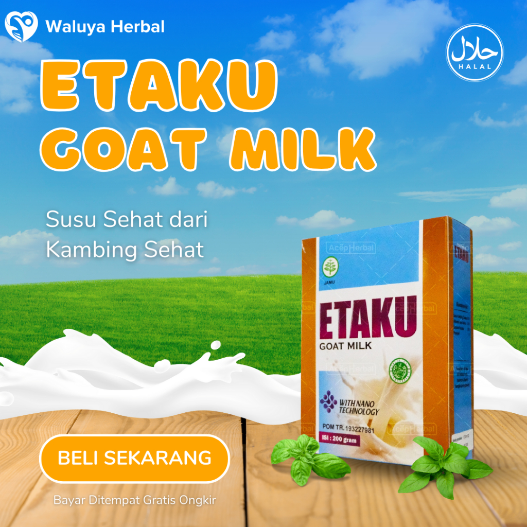 Original Walatra Etaku Etawa Goat Milk 1 Box Contains 200 Grams Safe ...