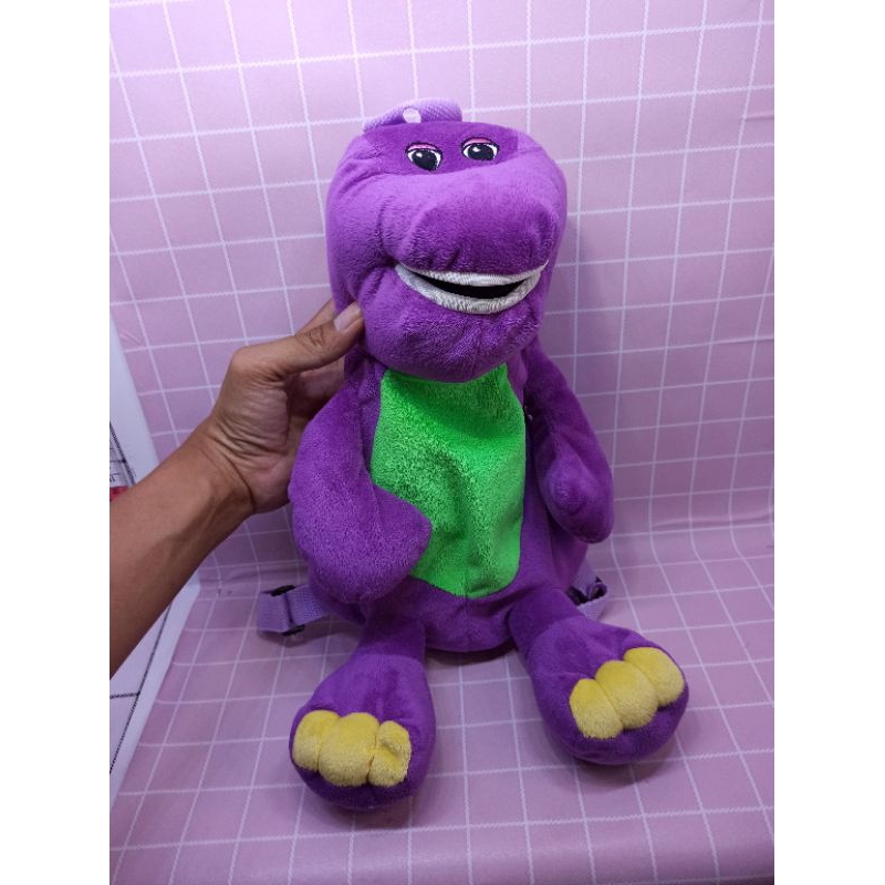 Barney doll, original barney backpack | Shopee Malaysia