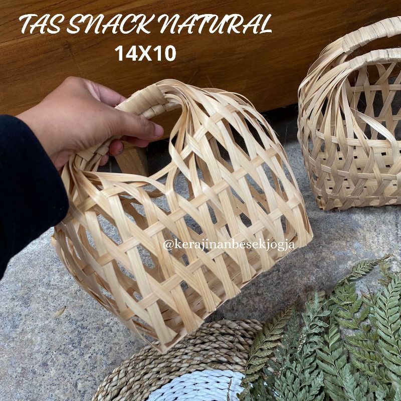READY SNACK BAG | Dry cake bag hamper bag food bag goodie bag bamboo ...