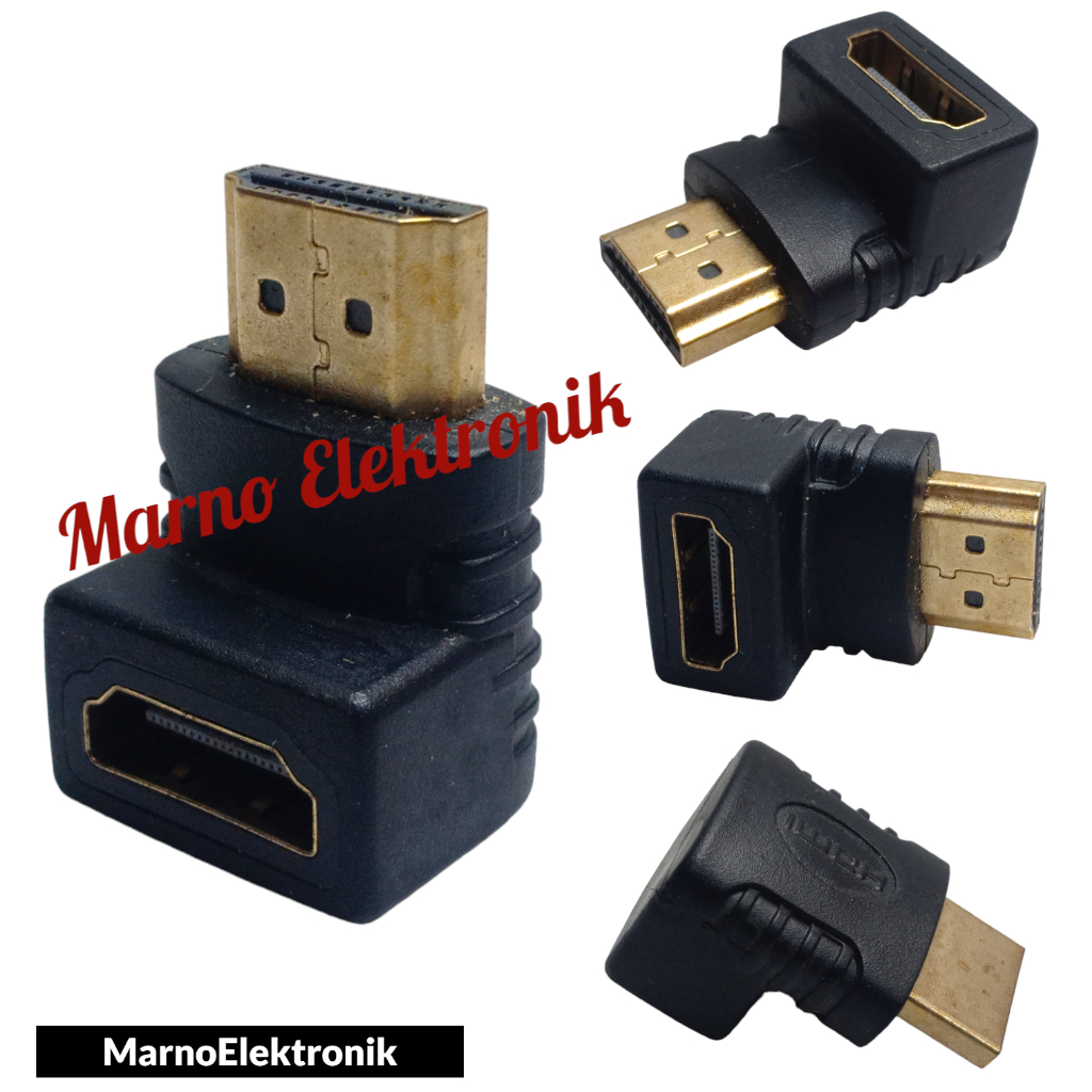 SIKU Hdmi CONNECTOR L MALE TO FEMALE CONNECTOR Adapter CONNECTOR L ...