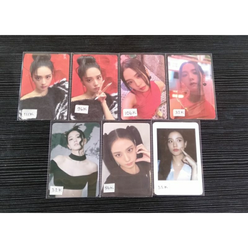 (Read Description) BLACKPINK JISOO [ME] POLAROID OFFICIAL PHOTOCARD ...