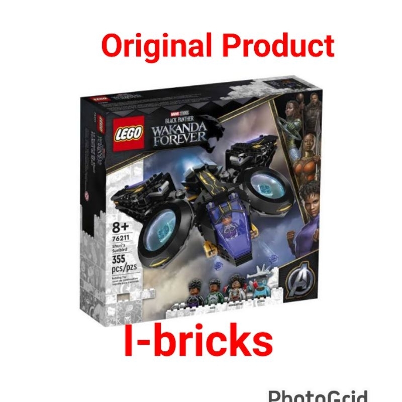 LEGO Superheroes 76211 Shuri Sunbird | Shopee Malaysia