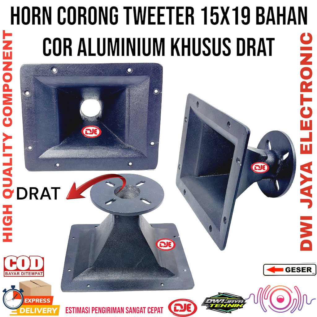 Horn TWEETER/TWITER/DRAL/COR LINE ARRAY UK 15X19 cm | Shopee Malaysia