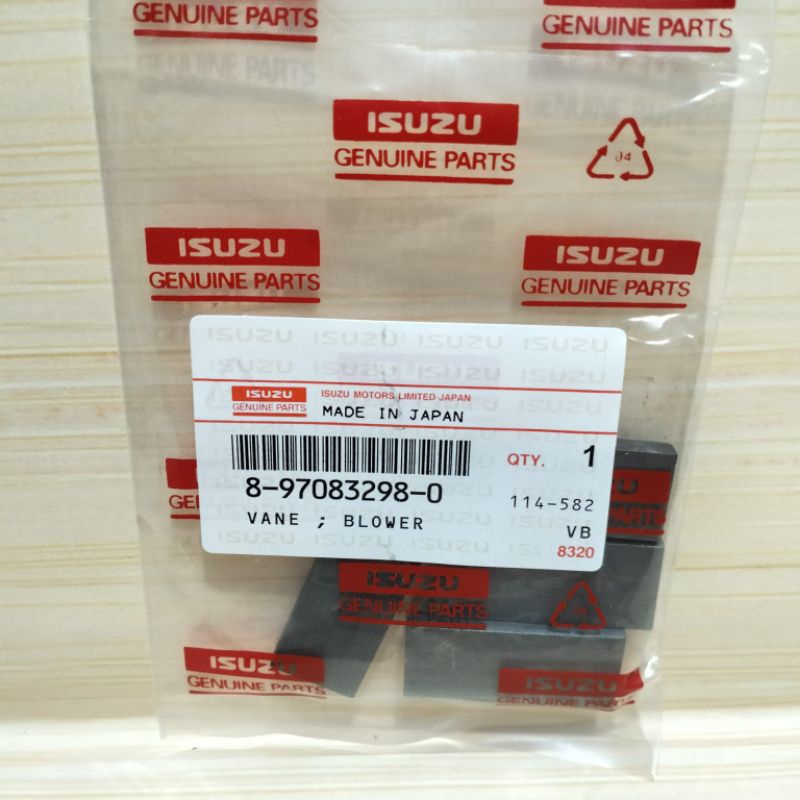 Charcoal Vane Blower Vacum Pump 24V ISUZU ELF NMR NQR NKR 71 4PCS ...
