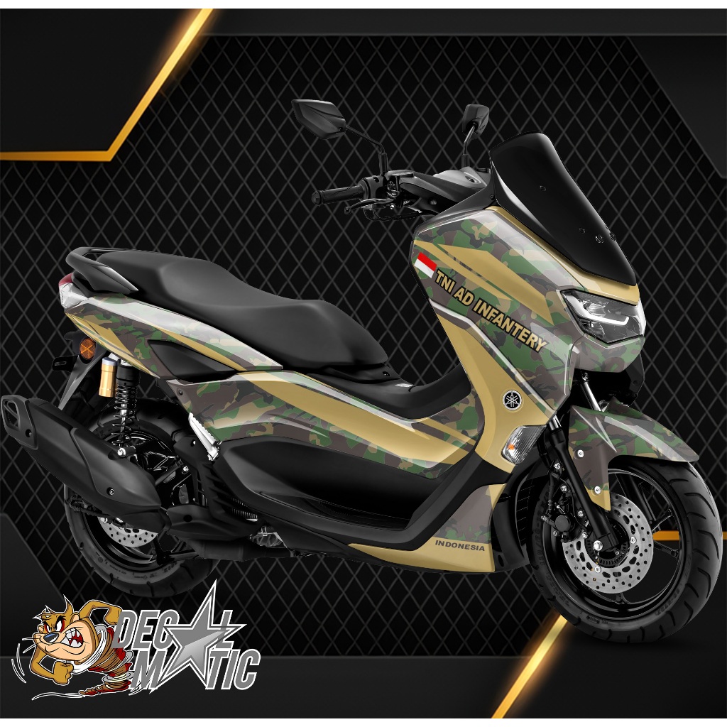 Decal Sticker Full body Motorcycle Yamaha Nmax Old 2015-2019 N Max New ...