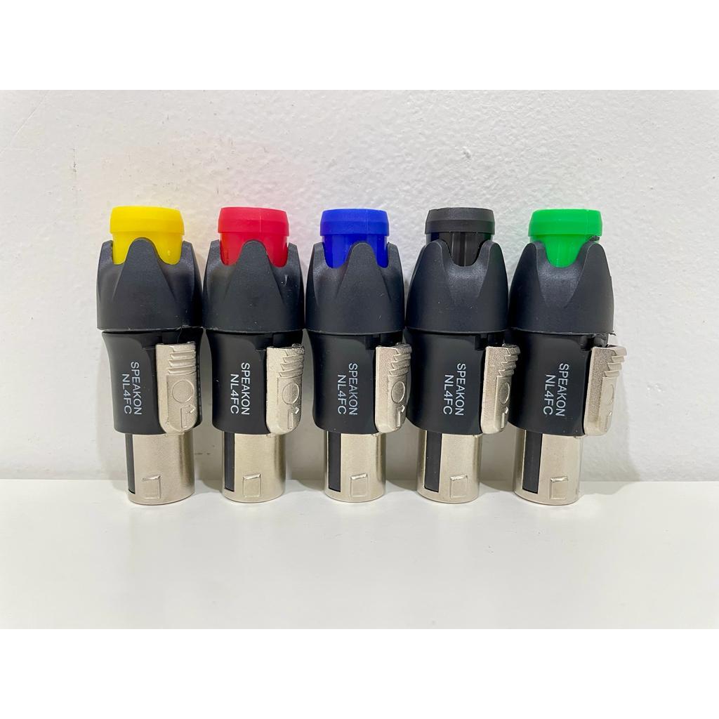 Original 4 Pin Iron Speakon Jack / Spikon Jack / Jeck Spicon Speaker ...