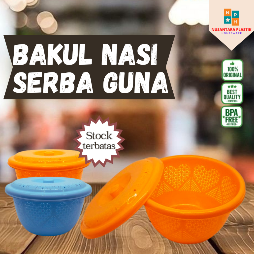 Wakul / Rice Container Basket / Plastic Rice Wakul / Rice Bowl ...