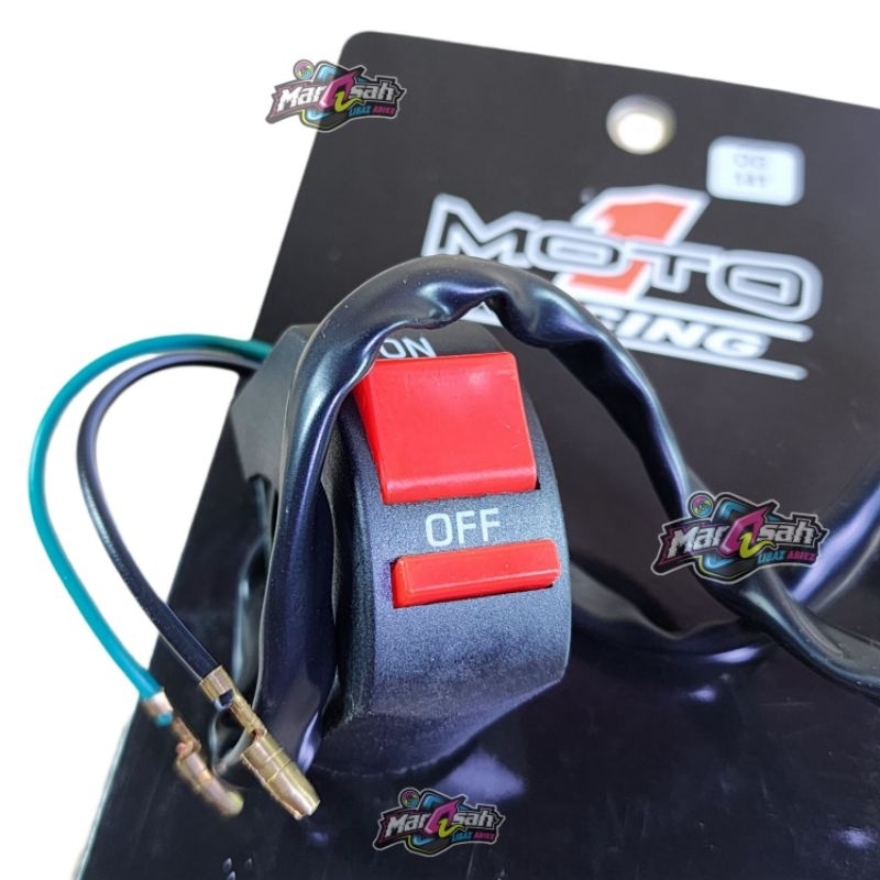 TOMBOL Universal on and off starter switch button for all automatic ...