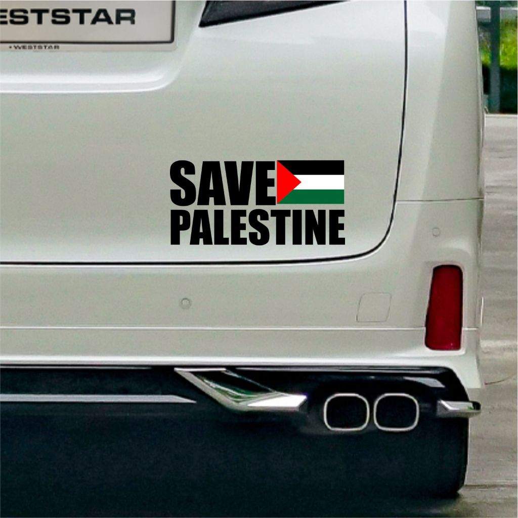 Palestine sticker Car sticker cutting sticker save palestine Cool Car ...