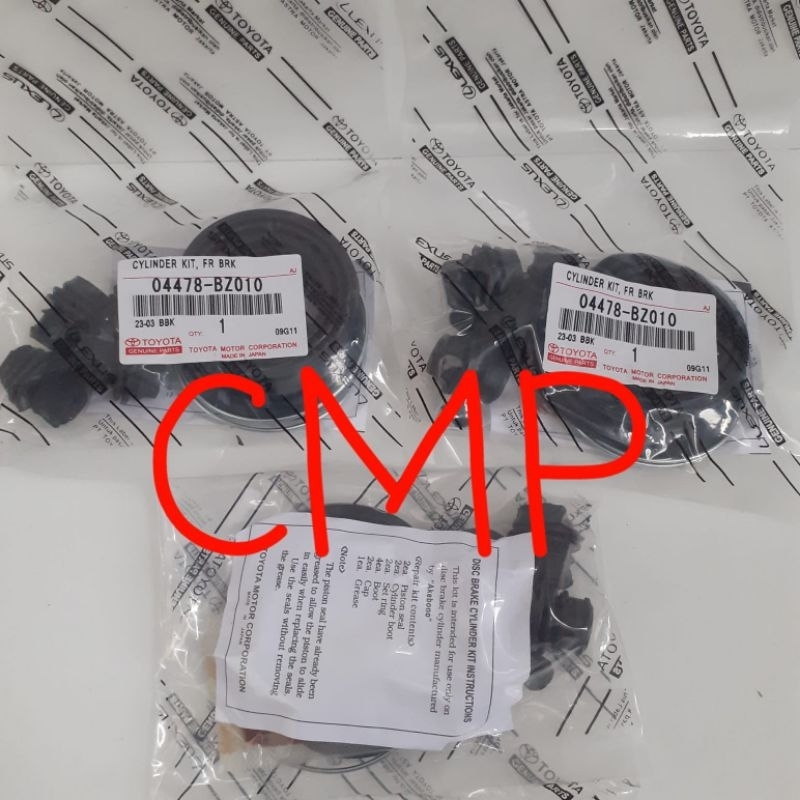 CALIPER KIT CALIPER KIT SEAL KIT FRONT DISC BRAKE RUBBER TOYOTA AVANZA ...