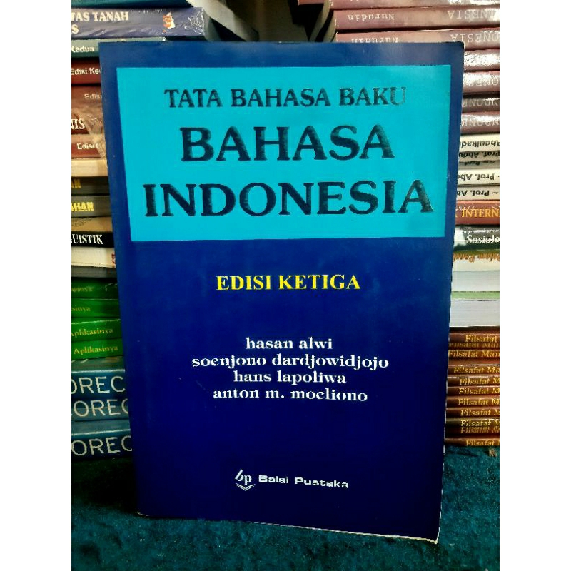 Indonesian Language Standard Grammar Book (Specially ALWI) | Shopee ...
