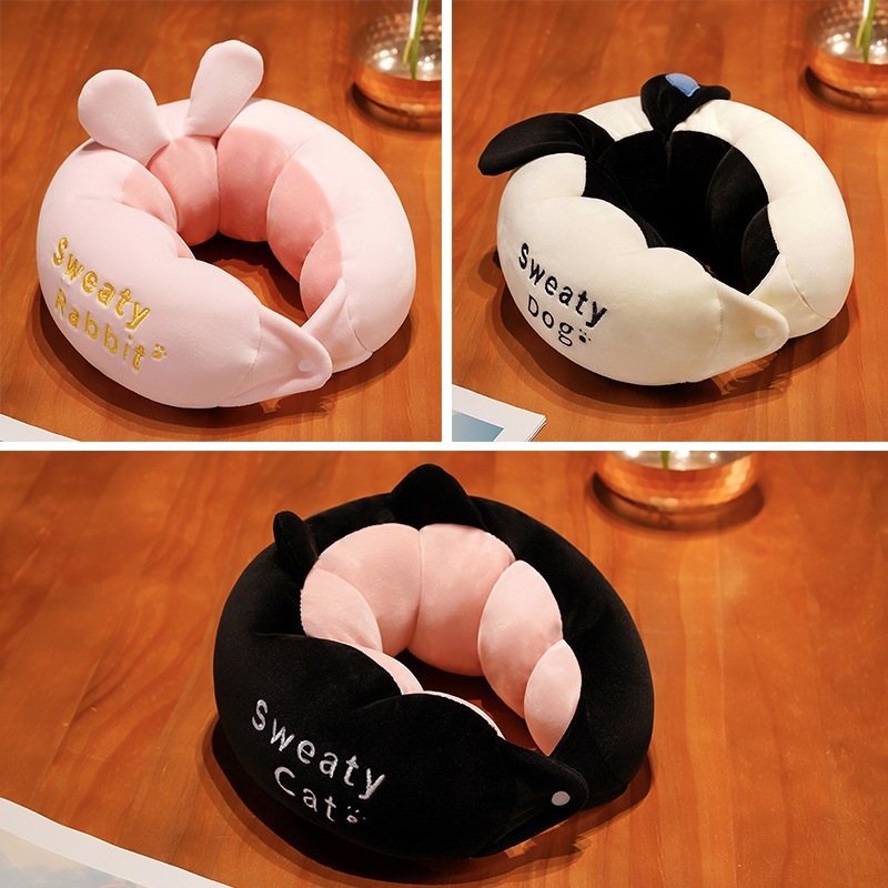 Newest Cute Soft Soft Neck Pillow/Luxury ulil Character Neck Pillow ...