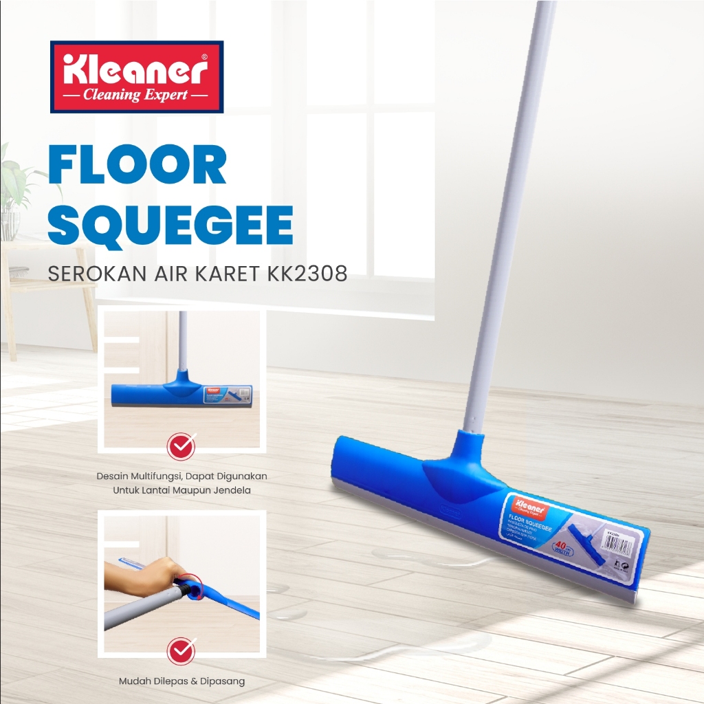 Kleaner Rubber Water Tray 40 cm Multi-Purpose Floor and Window Cleaner ...