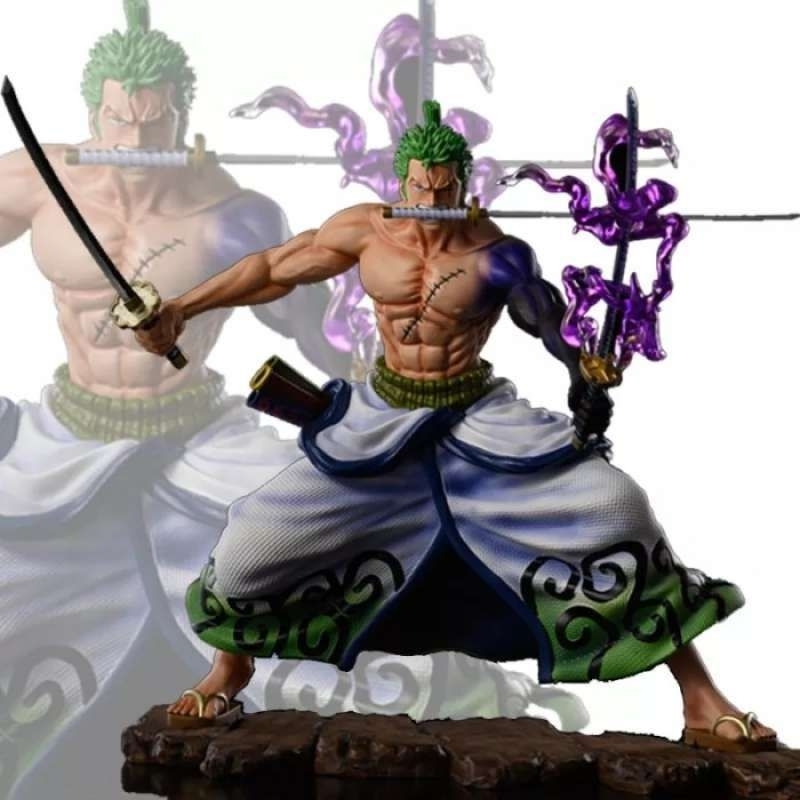 One Piece Roronoa zoro pvc anime Action figure | Shopee Malaysia