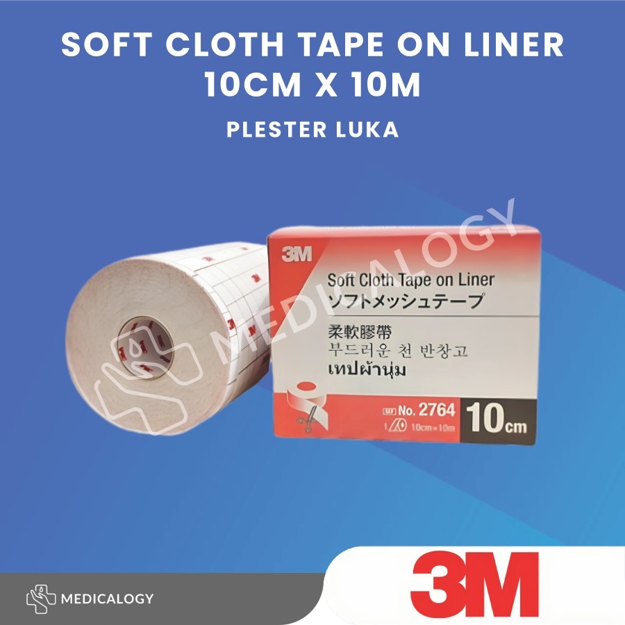 Wound Plaster 3M 10cm x 10m | 3mtm Soft Cloth Tape on Liner (Hypafix ...