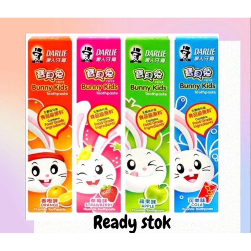 Darlie Bunny Kids Toothpaste (children's Toothpaste) | Shopee Malaysia