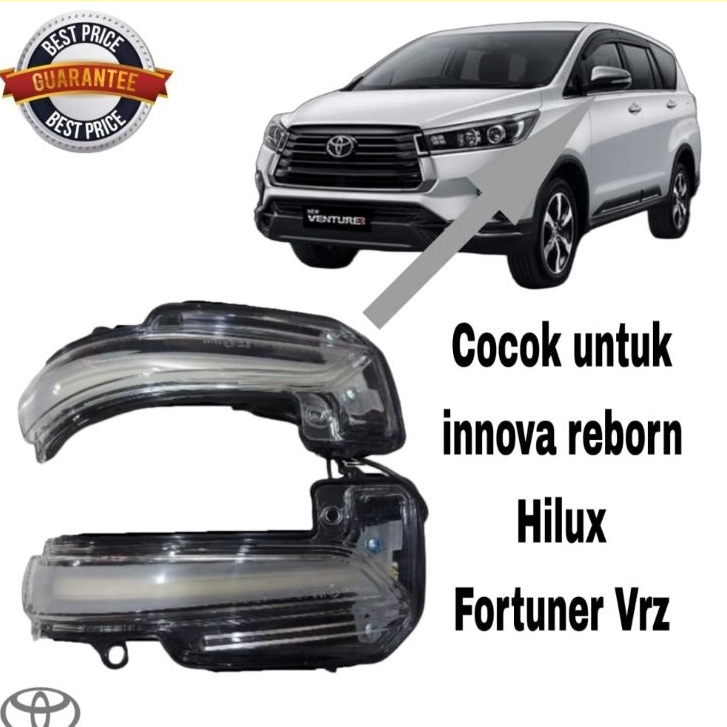 Toyota Innova Reborn Mirror Signal Light/ Fortuner VRZ Original Mirror ...