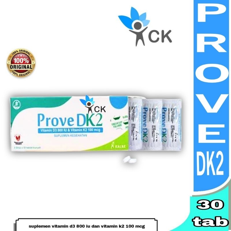 Prove DK2 - box Of 30 - The First vitamin d3 And k2 Supplementation In ...