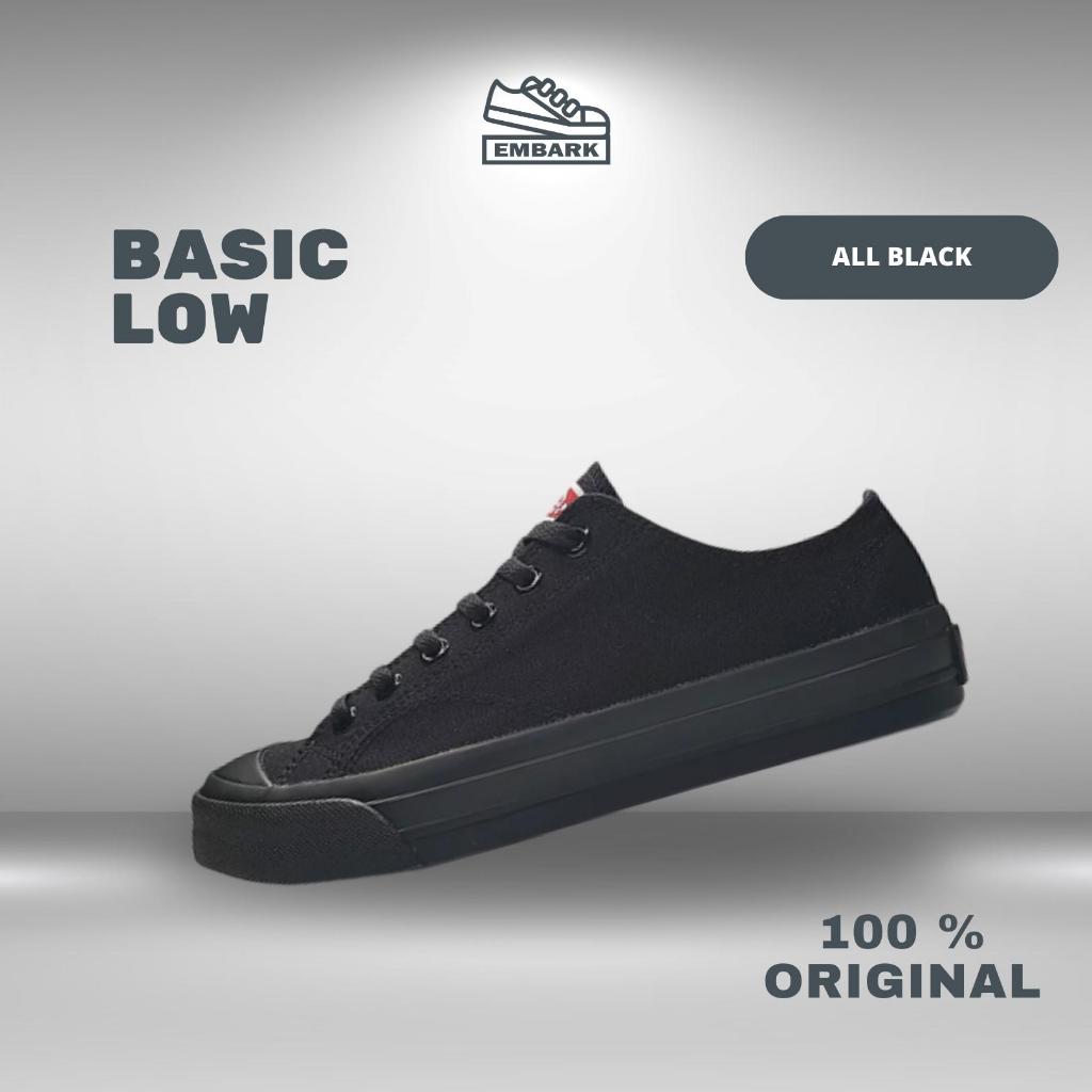 Best Selling!! Basic Low All Black [ORIGINAL] | Shopee Malaysia