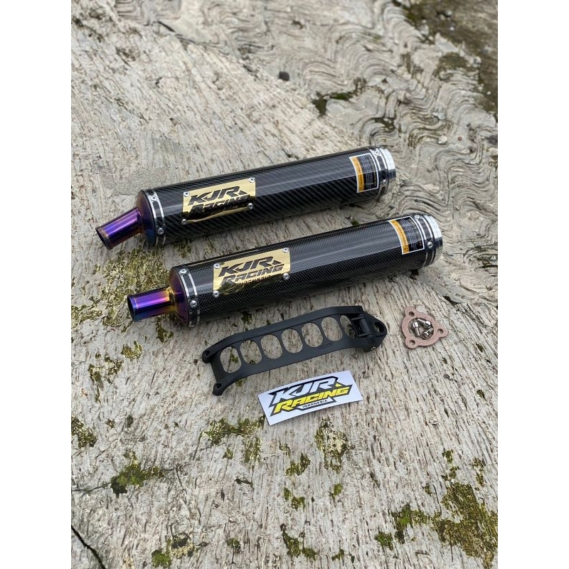 Ninja 2 STROKE SILINCER 2 STROKE SILINCER CARBON KEVLAR KJR RACING ...