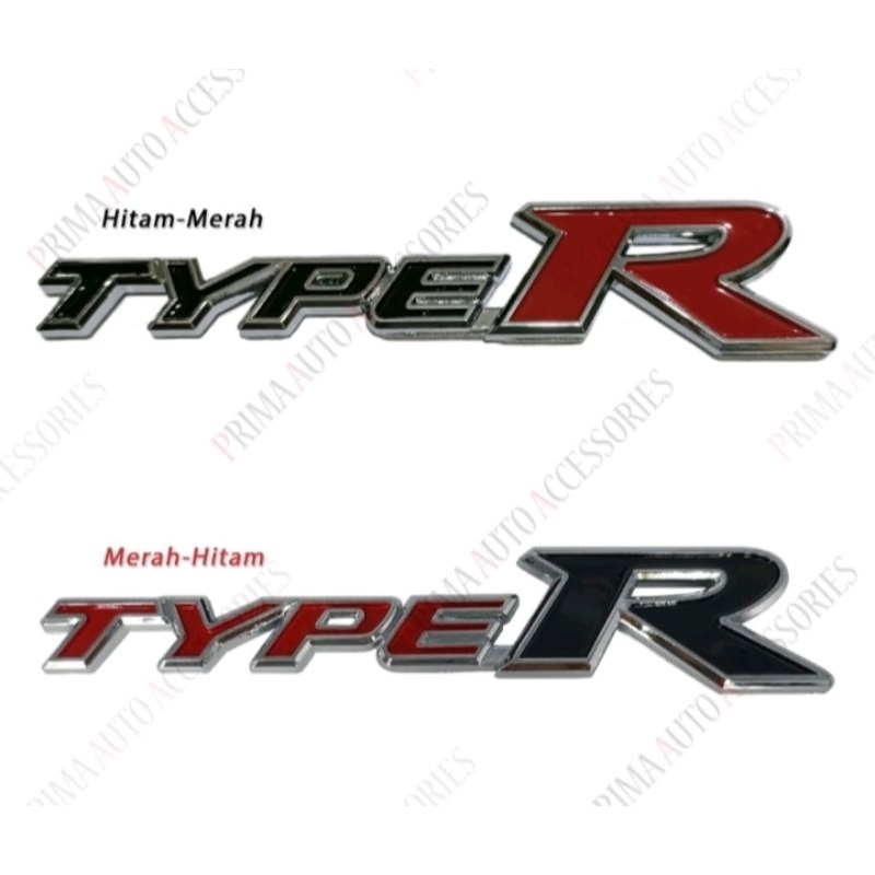 Emblem Logo type R | Shopee Malaysia