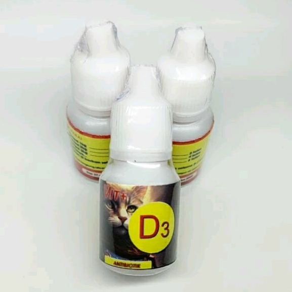 Cat Antibiotic Medicine Vit+ D3 Antibiotics to Reduce Fever, Nerve ...