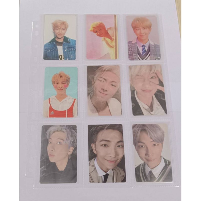 Official Photocard Album BTS RM/Namjoon Under 100k | Shopee Malaysia