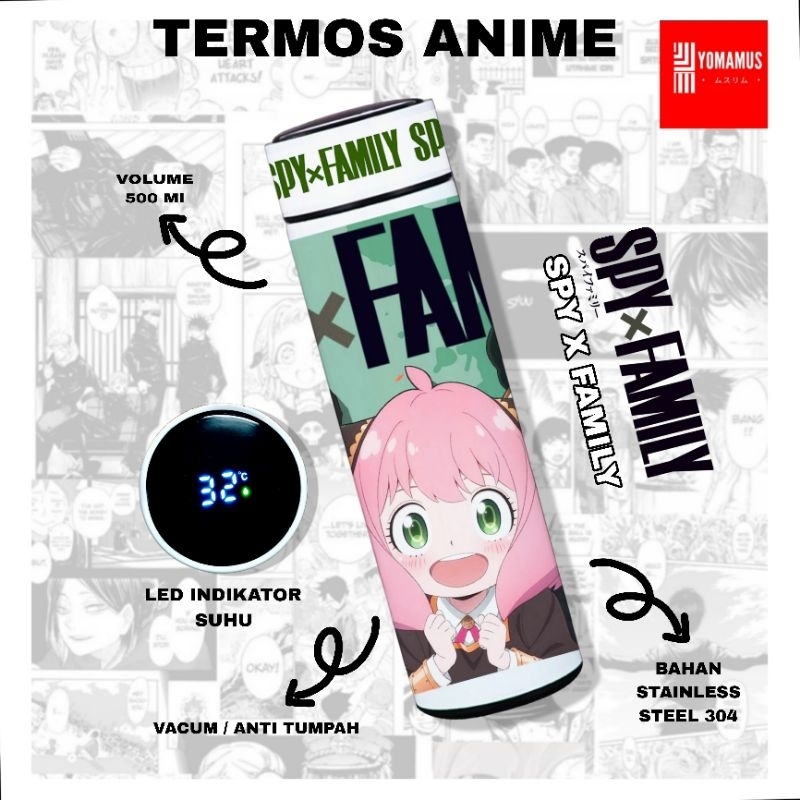 TERMOS Anime Thermos Hot Water ANIME Character/NIAGARA Thermos 500Ml ...