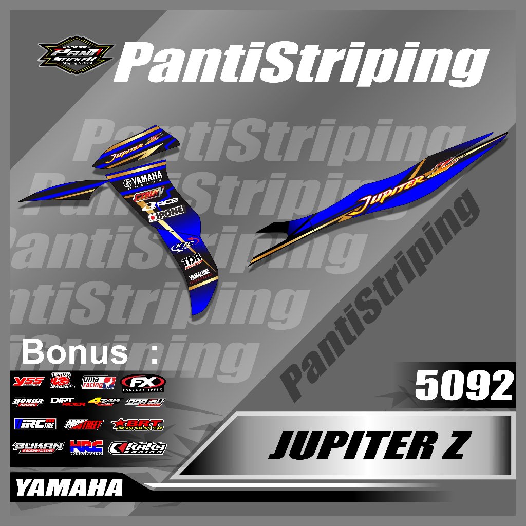 Viral Yamaha jupiter z Motorcycle Striping Sticker - NEW jupiter z ...