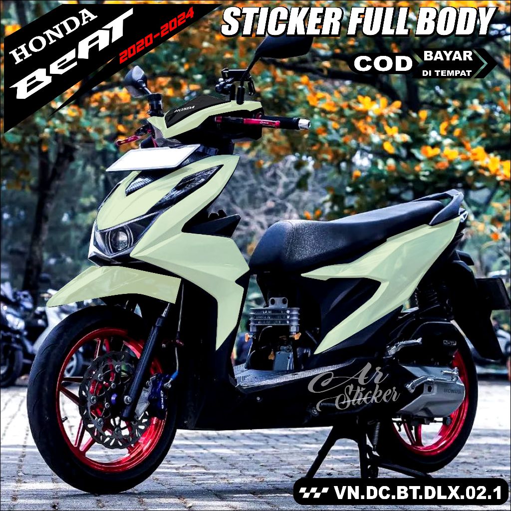 Decal Sticker BEAT DELUXE NEW full Body POLOS Sticker full Body Motor ...