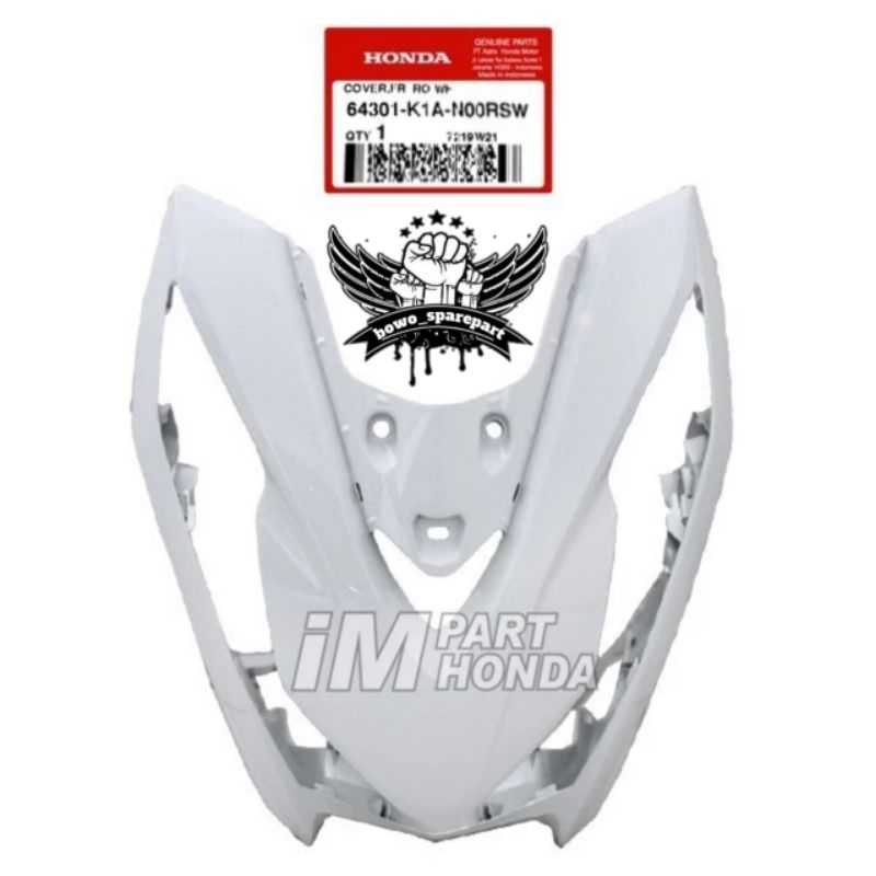 PUTIH Cover Front Panel Shield Beat Led Deluxe K1A Original 2020-2024 ...