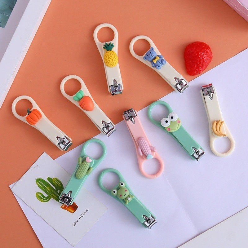 Fy DIY Nail Clipper Mini Nail Cutter Cute Character Aesthetic/Nail ...