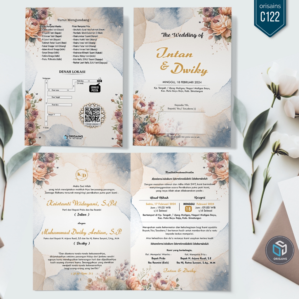 Print good Vintage Aesthetic wedding invitations with lots of freebies ...