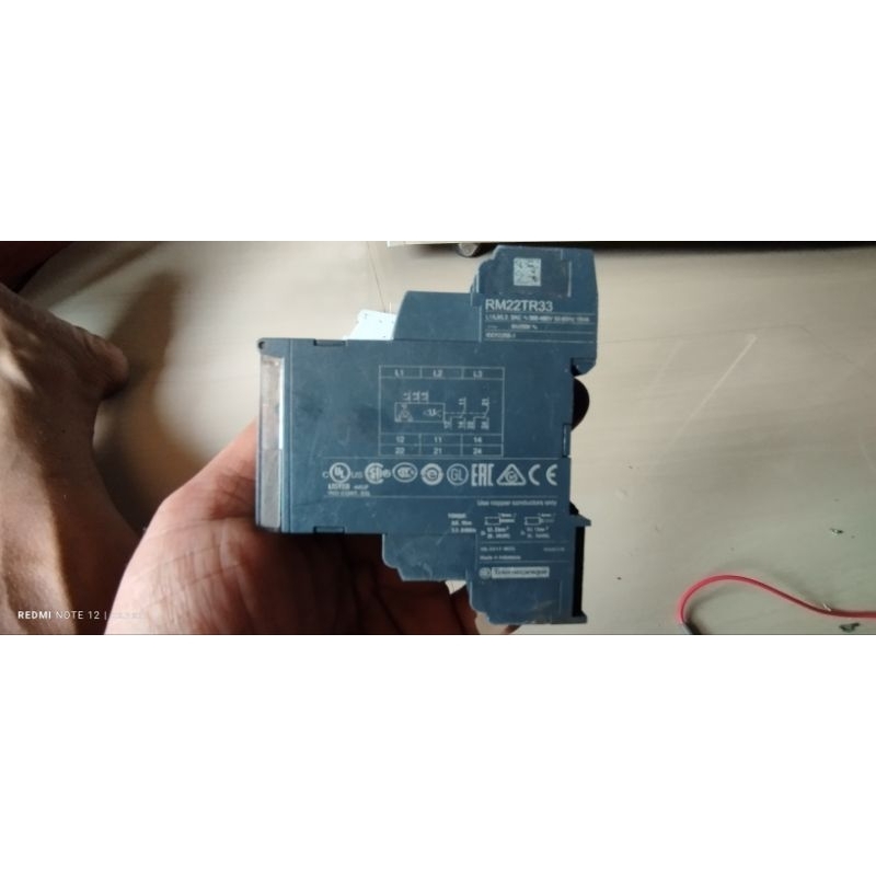 Rm22tr33 SCHNEIDER VOLTAGE CONTROL RELAY 3PHASE ZELIO | Shopee Malaysia