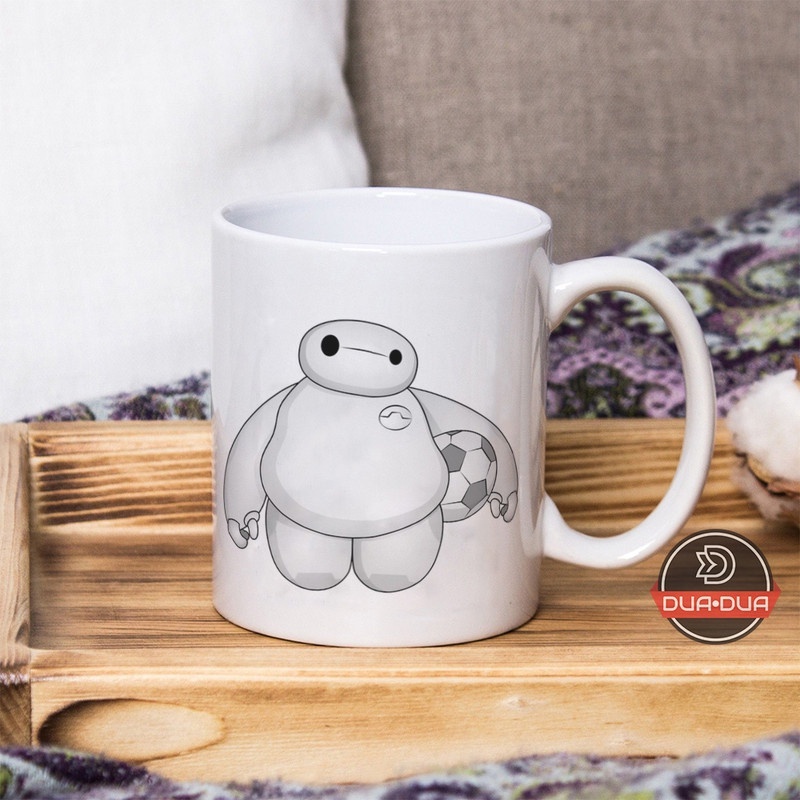 Disney big hero 6 baymax Glass Mug | Shopee Malaysia