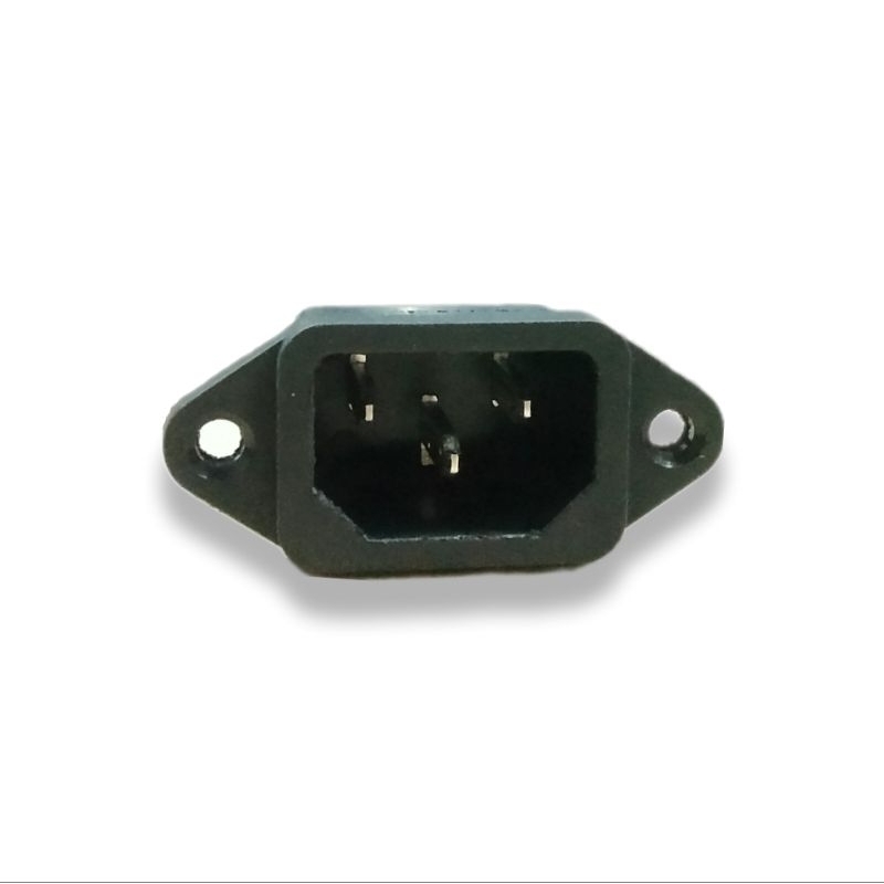 Ac Socket Power IN Outlet Inlet PVC MALE PC Computer Socket | Shopee ...