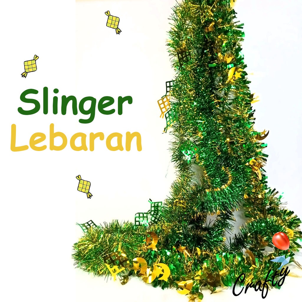 Ramadhan Slinger Eid Decoration Eid Al-Fitr Theme Decoration | Shopee ...