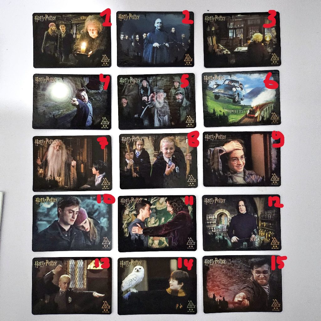 [OFFICIAL Wizarding WORLD LICENSED] Harry Potter Collection Card ...