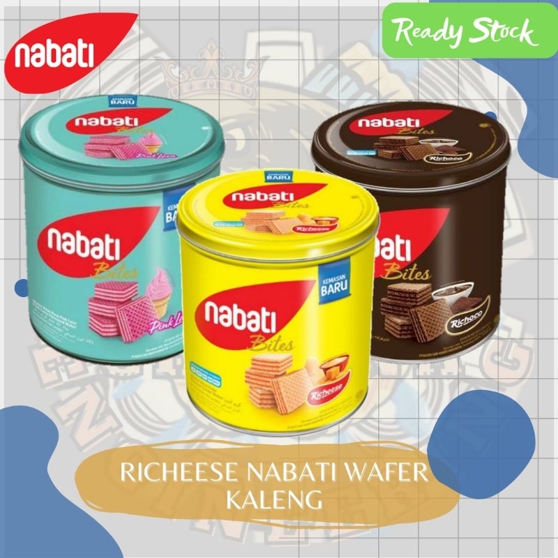 Richeese Vegetable Wafer Cans | Cheese | Chocolate| Pink Lava 287g ...